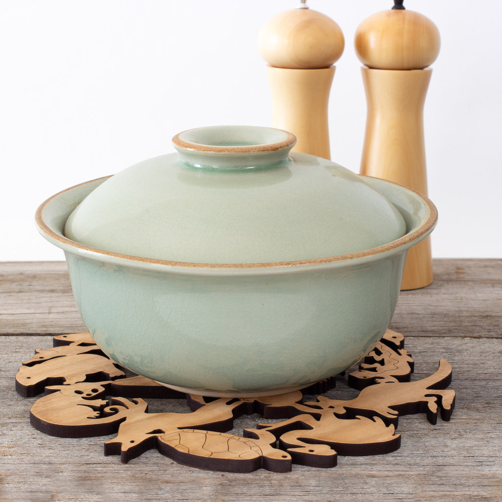 Buy Handmade Wooden Aussie Animals Trivet Online – Australian Woodwork