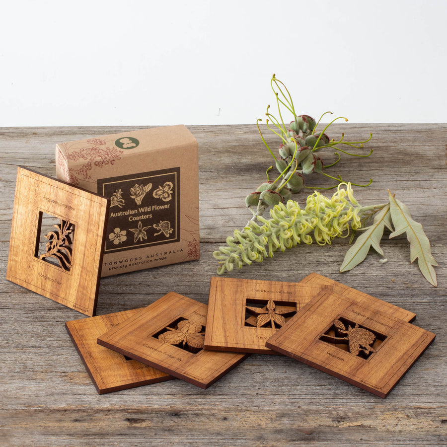 Buy Handmade Wooden Coasters Online | Australian Woodwork