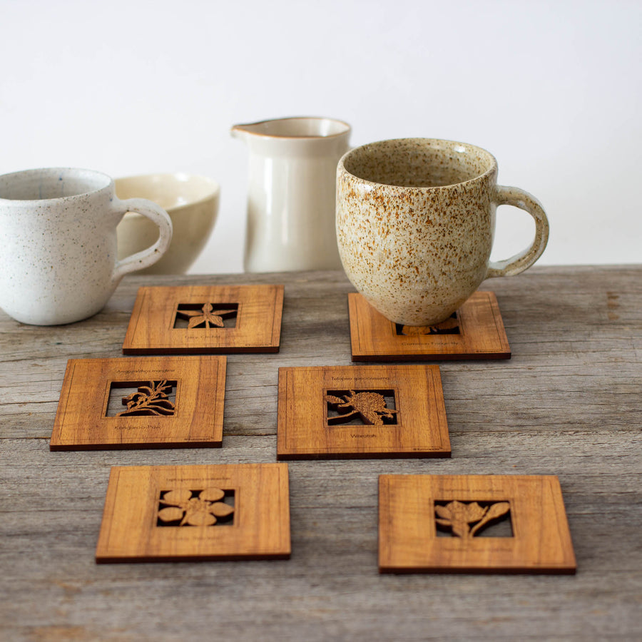 Buy Handmade Wooden Coasters Online | Australian Woodwork