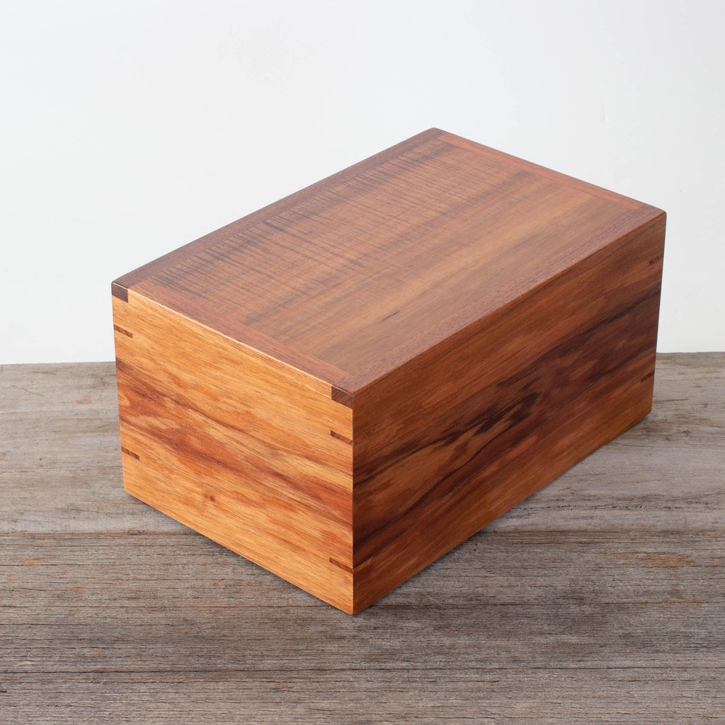 Buy Handmade Cremation Ashes Box Blackwood Online – Australian Woodwork