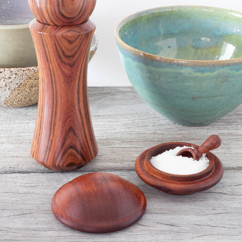 Buy Handmade Gourmet Salt Pot Online – Australian Woodwork