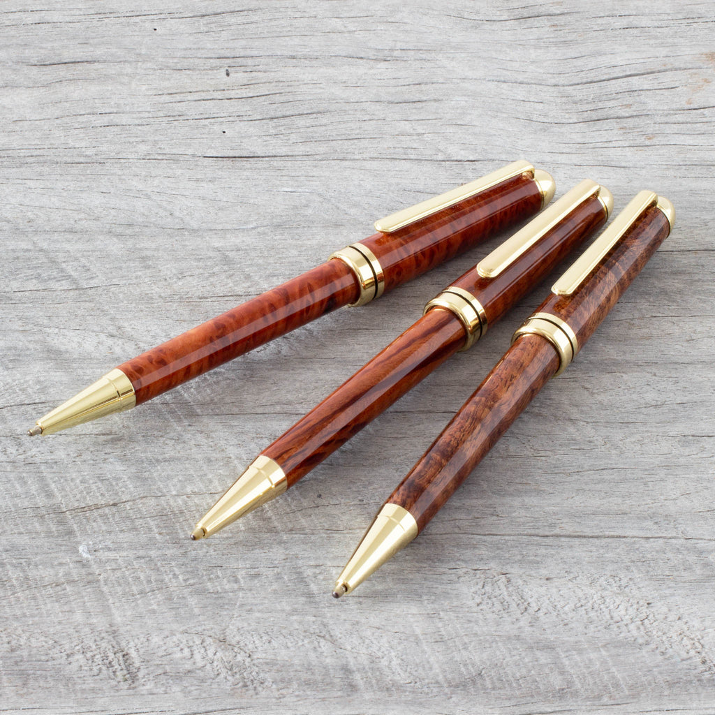 Buy Handmade Mt Blanc-Style Ballpoint Pen Online – Australian Woodwork