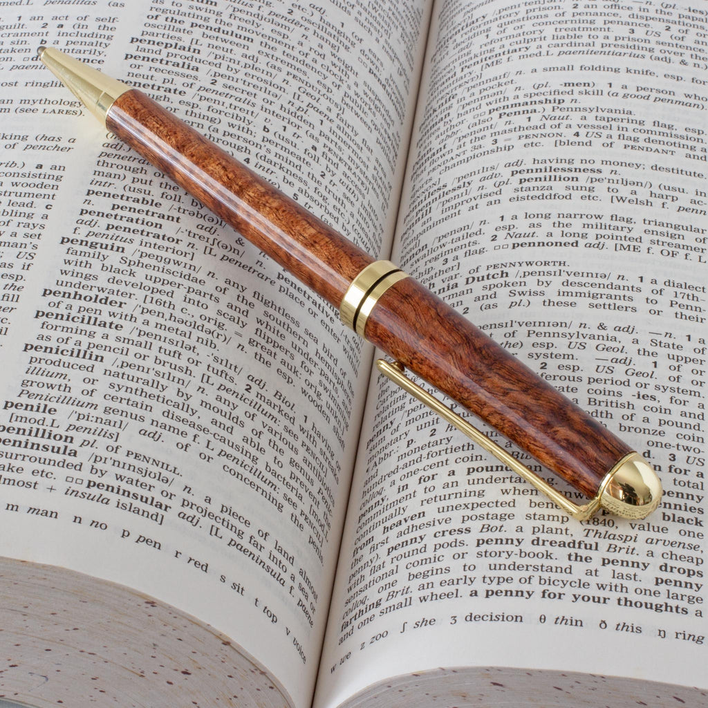Buy Handmade Mt Blanc-Style Ballpoint Pen Online – Australian Woodwork