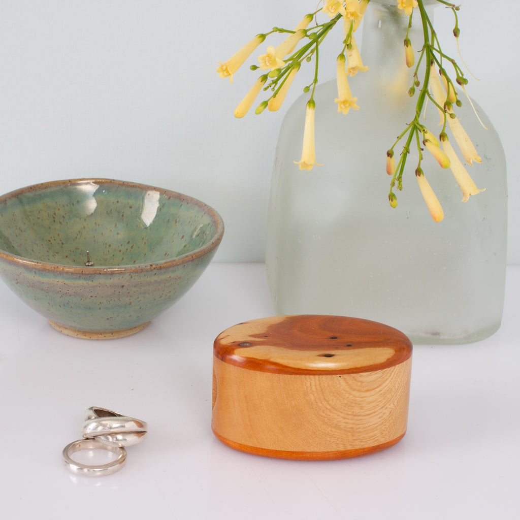 Buy Handmade Small Oval Trinket Boxes Online – Australian Woodwork